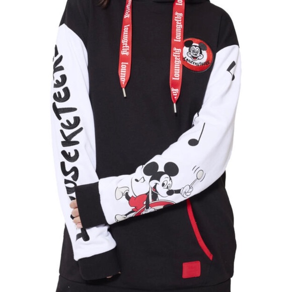 Loungefly | Sweaters | Disney Mickey Hoodie By Loungefly Size ...